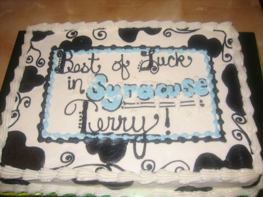 Going Away Cake - CakeCentral.com