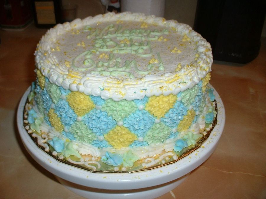 Simple Cake For New Parents (Not Shower) - CakeCentral.com