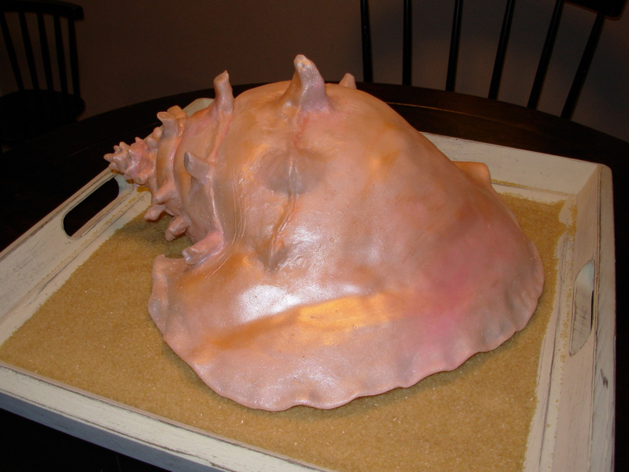 Conch Shell Cake - CakeCentral.com