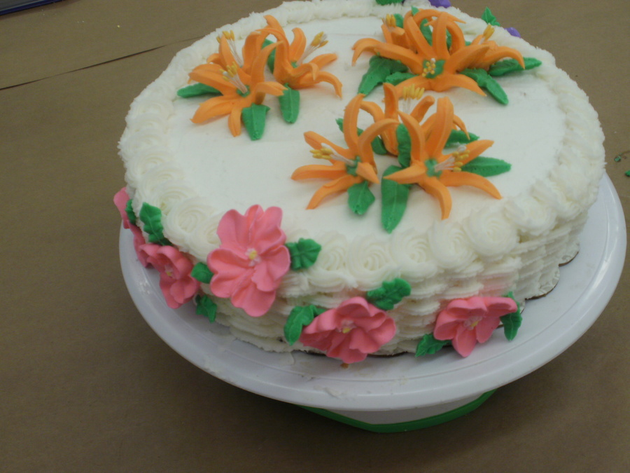 Tiger Lilies - CakeCentral.com