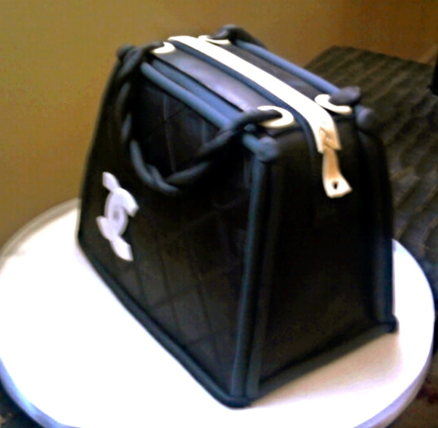 Chanel Purse Cake - CakeCentral.com