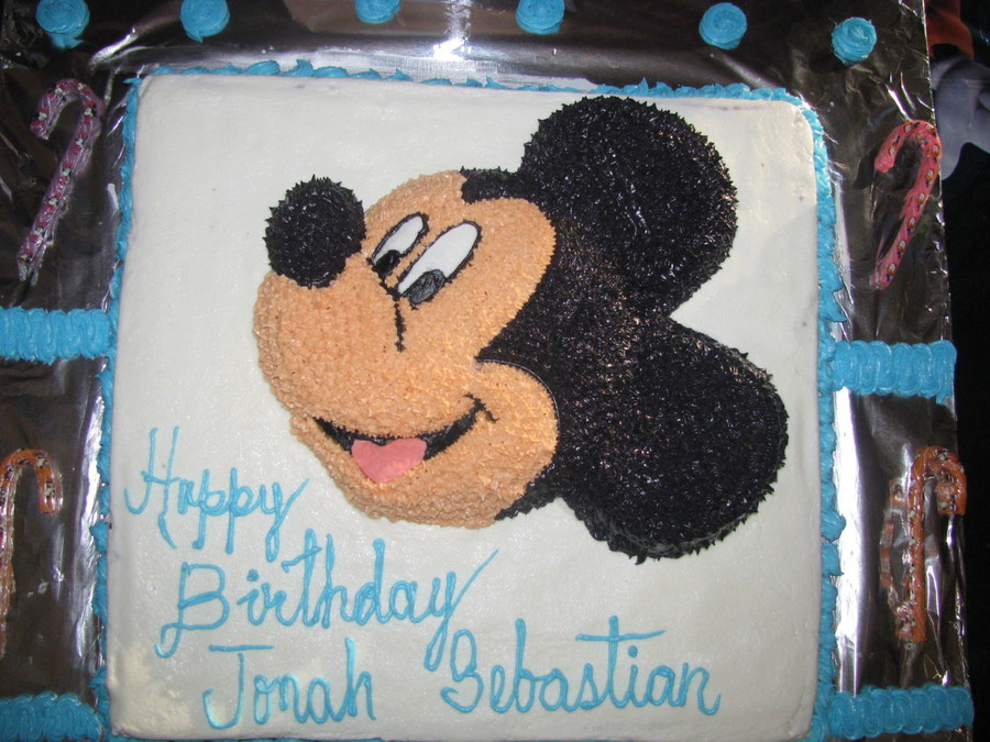 Mickey Mouse Cake 4 Sebastian - CakeCentral.com