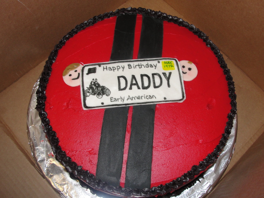 Daddy's Camaro Birthday - CakeCentral.com