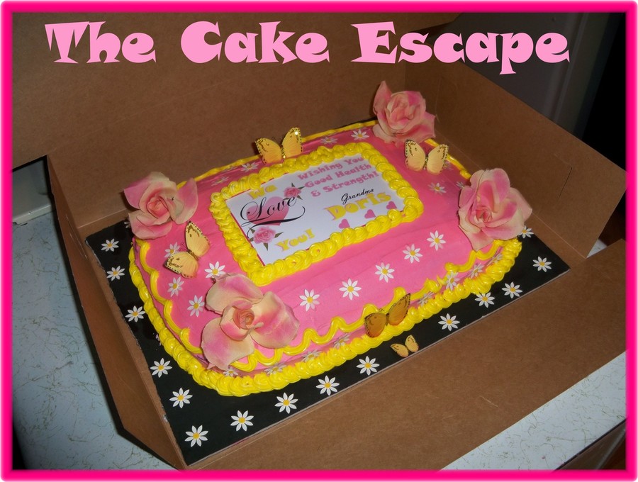 Get Well Soon Cake - CakeCentral.com