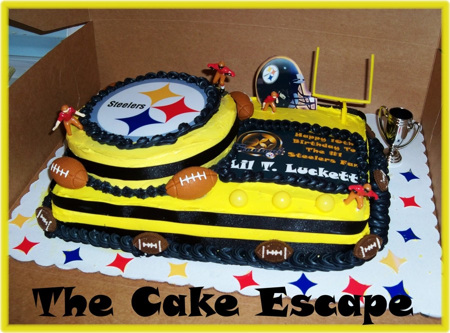 Steelers Cake - CakeCentral.com