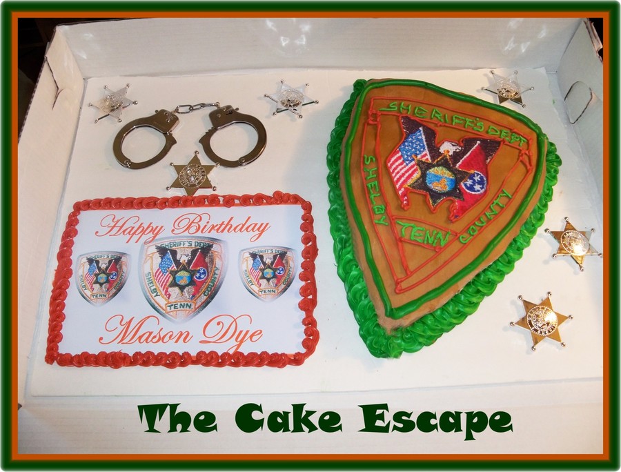 2D Sheriff Cake - CakeCentral.com