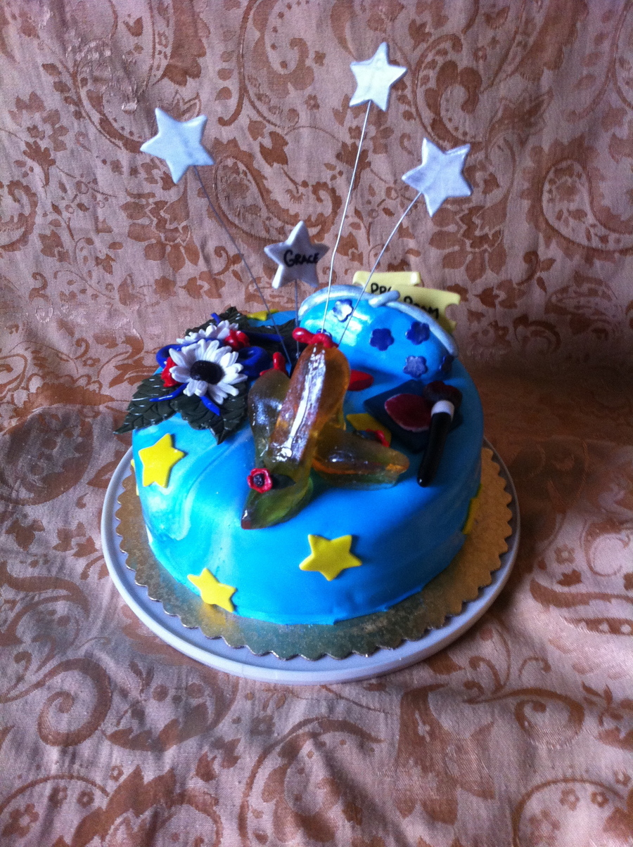 Prom Birthday Cake - CakeCentral.com