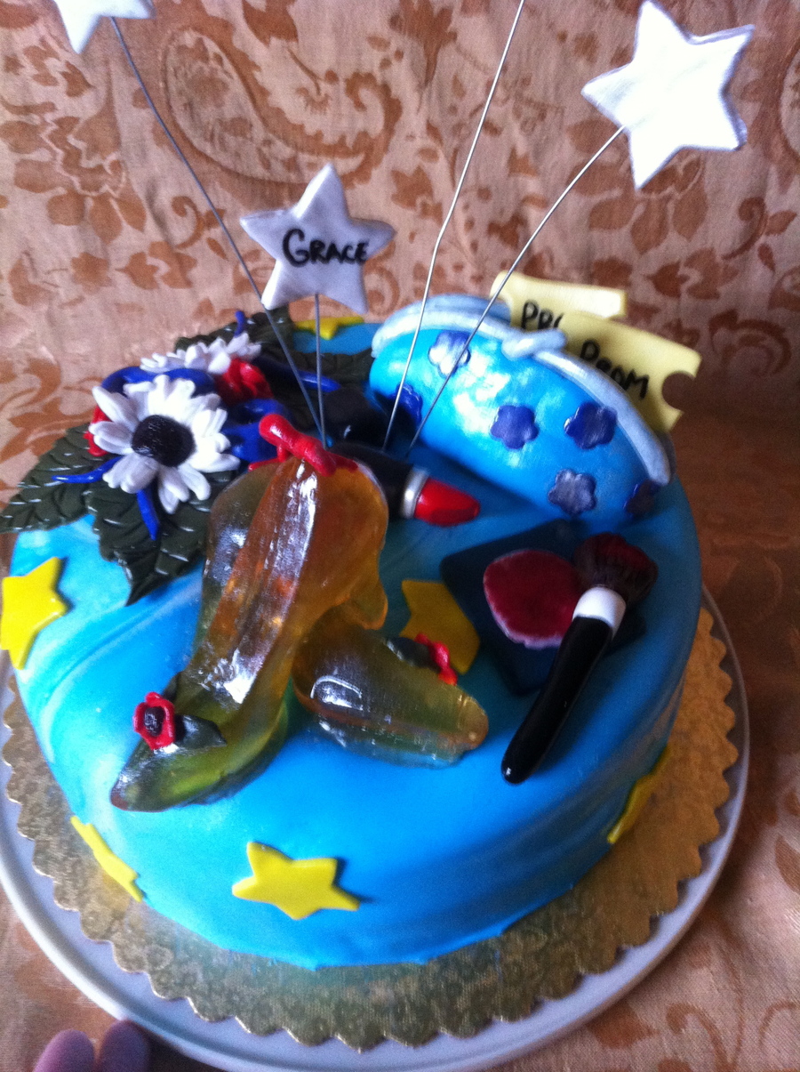 Prom Birthday Cake - CakeCentral.com