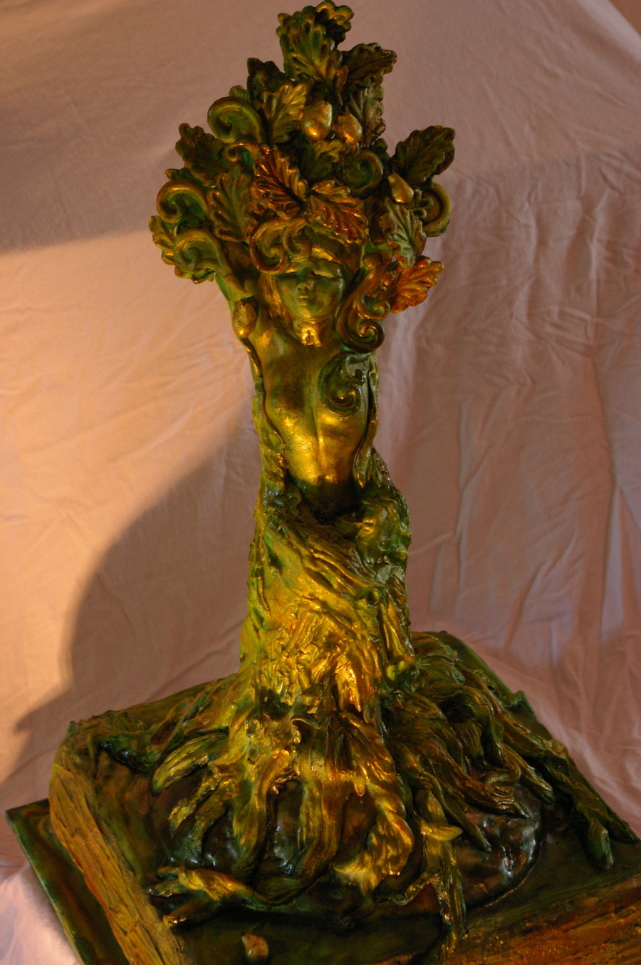 Tree/woman Cake For 40Th Birthday - CakeCentral.com