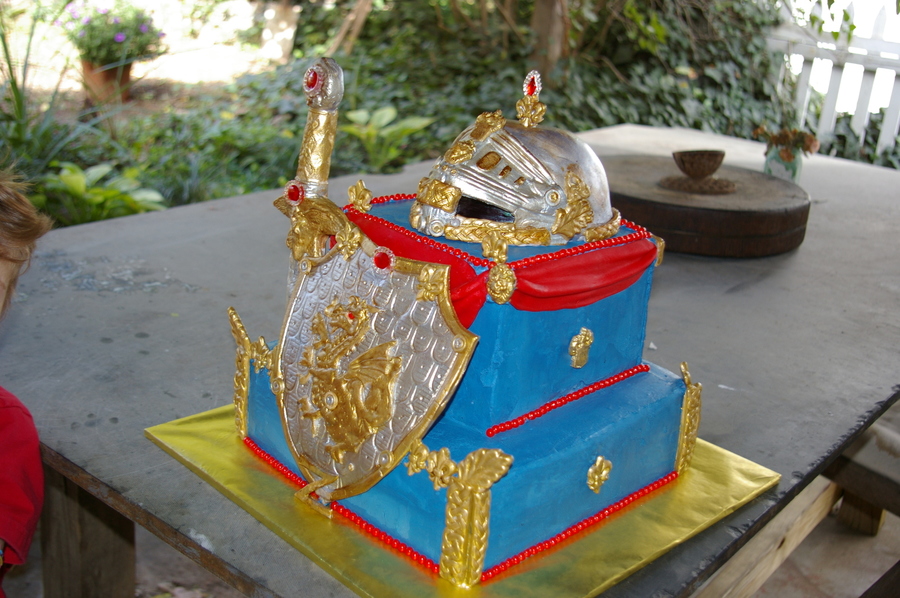 Knight Cake - CakeCentral.com