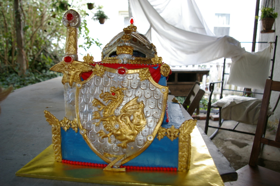 Knight Cake - CakeCentral.com