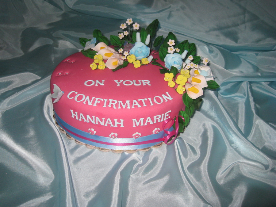 Holy Confirmation - CakeCentral.com