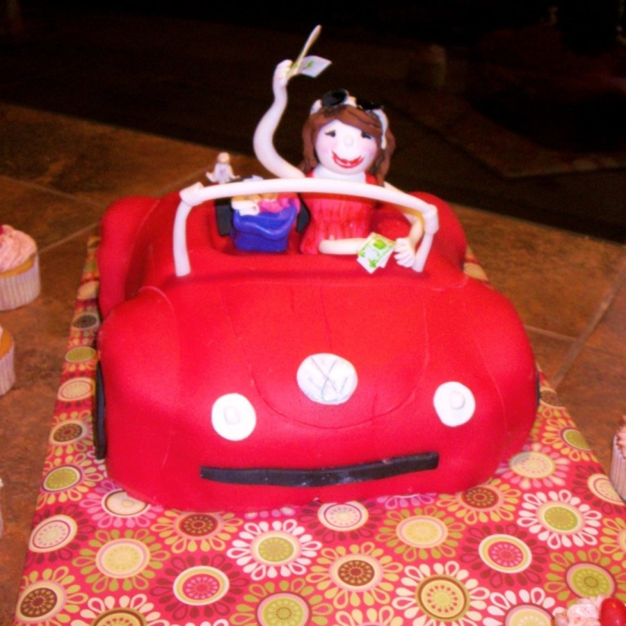 Vw Beetle Cake - CakeCentral.com