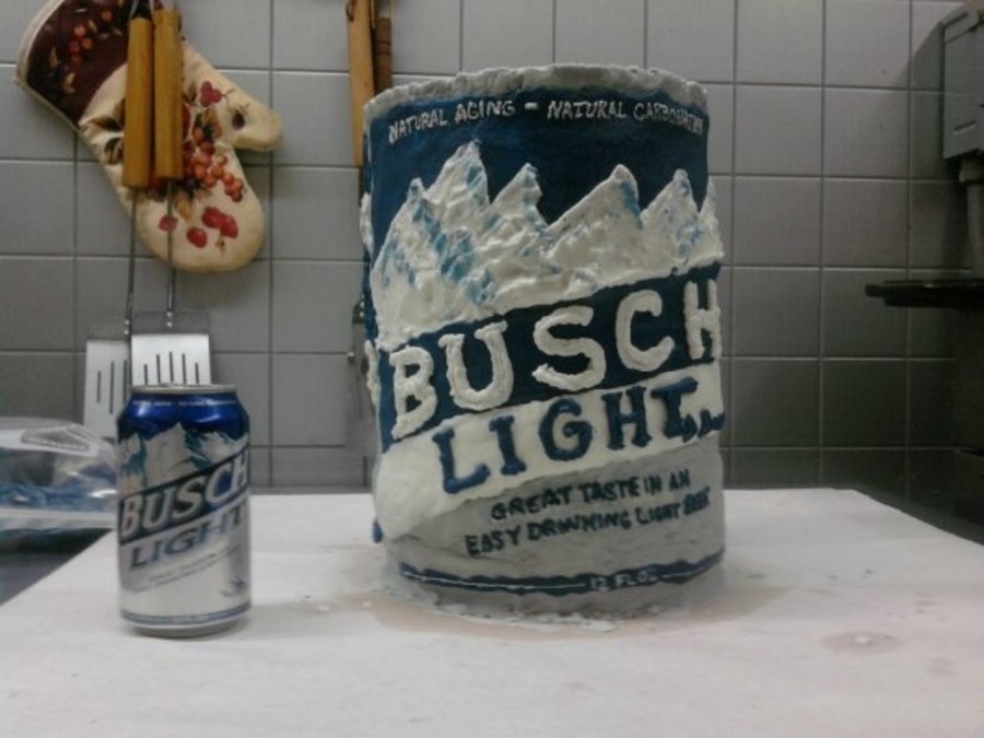 Busch Beer - CakeCentral.com