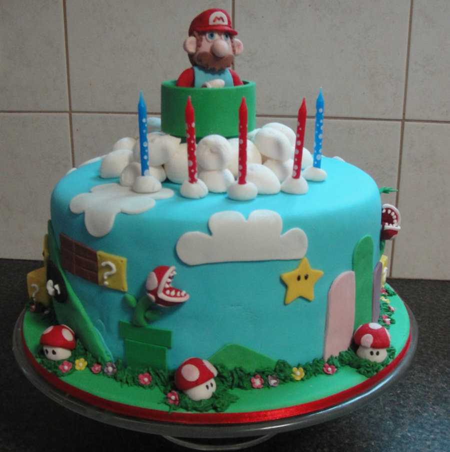 Mario Cake - CakeCentral.com
