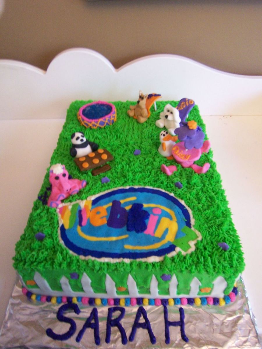 Webkinz Birthday Cake - CakeCentral.com