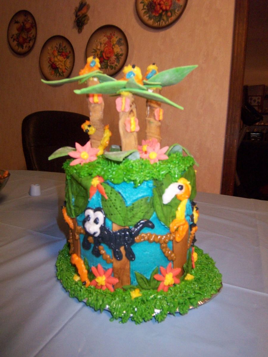 Rainforest Cake - CakeCentral.com