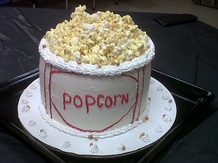 Popcorn Cake - CakeCentral.com