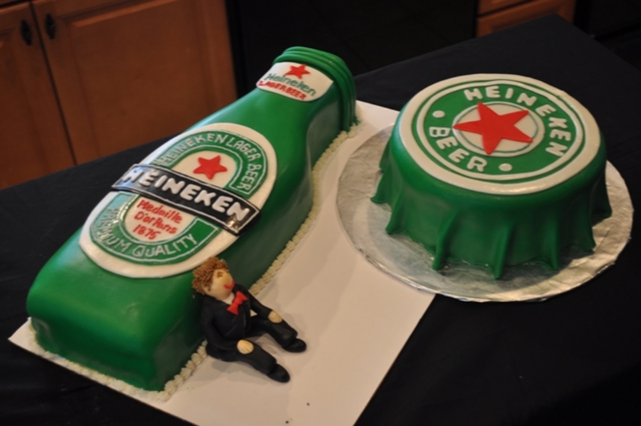 Heineken Cake - CakeCentral.com