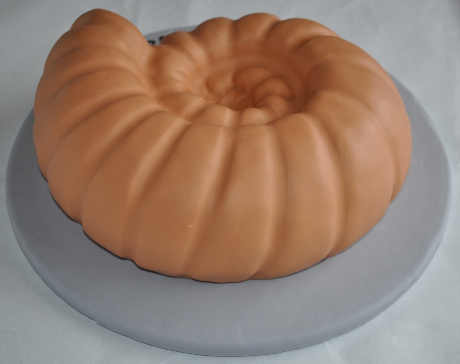 Fossil Ammonite Birthday Cake - CakeCentral.com