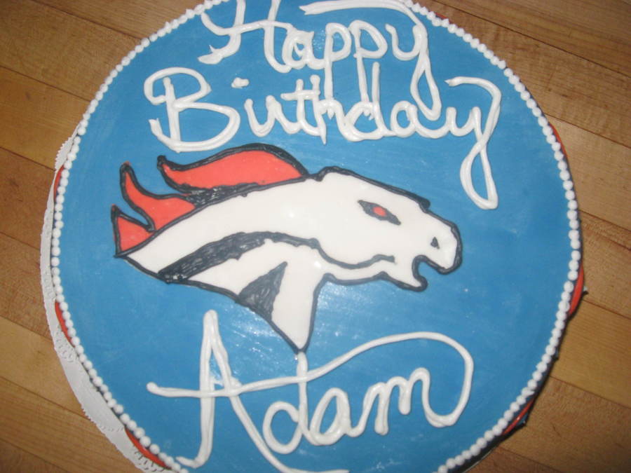 Bronco Birthday - CakeCentral.com