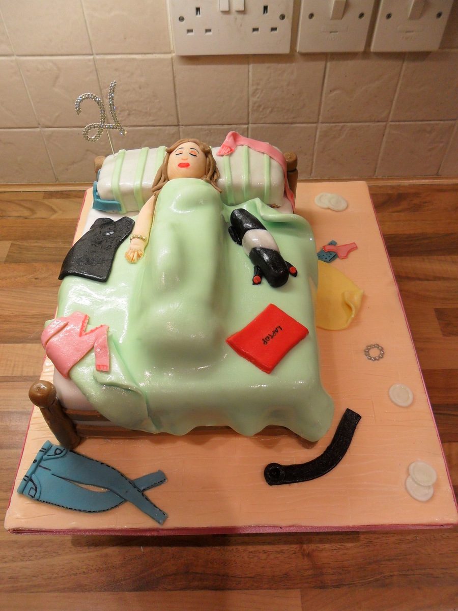 Messy Bedroom Cake - CakeCentral.com
