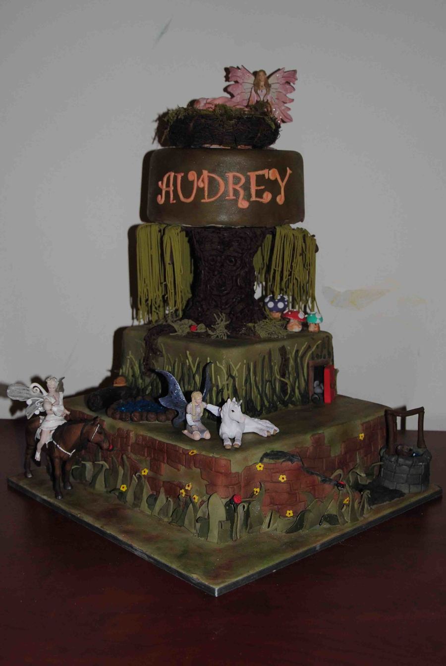 Enchanted Forest Cake - CakeCentral.com