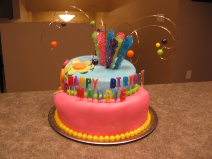 Whimsical Birthday - CakeCentral.com