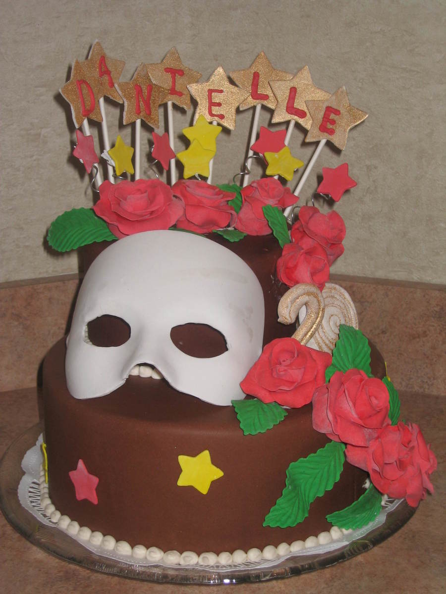 Phantom Of The Opera Cake - CakeCentral.com