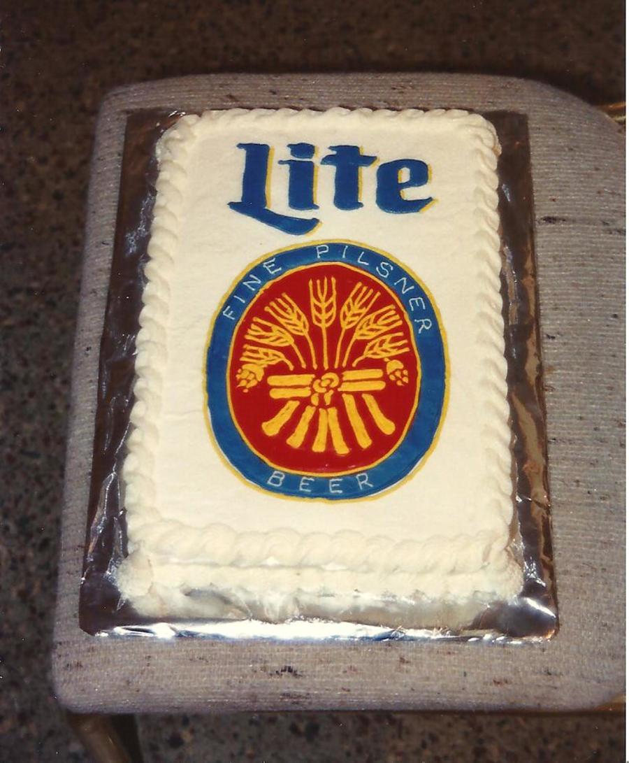 Miller Lite - CakeCentral.com