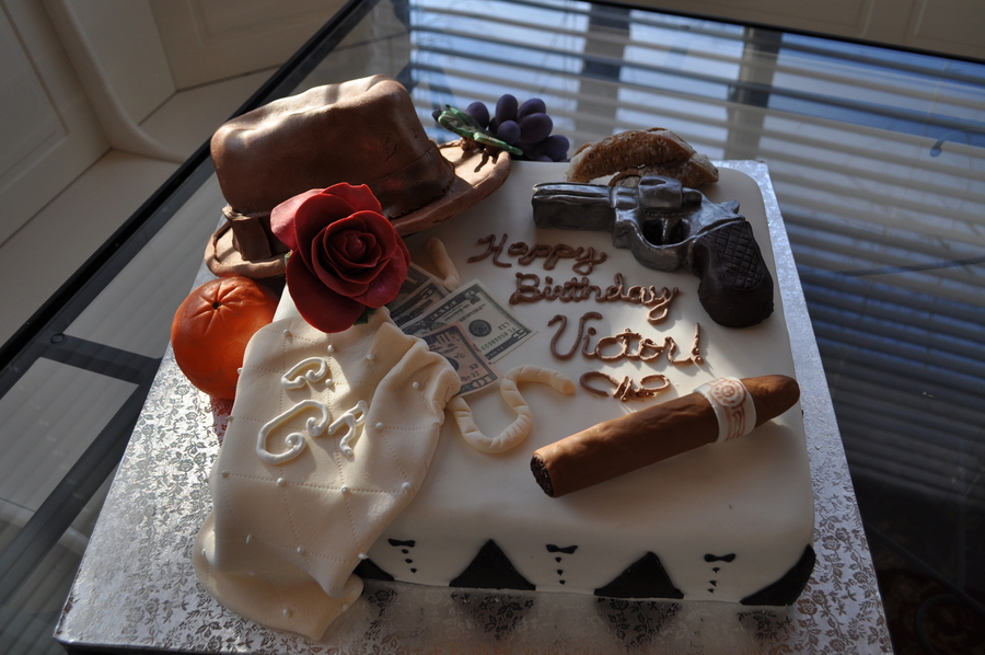 "the Godfather" Birthday Cake - CakeCentral.com