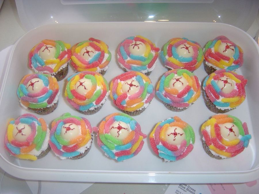 Worms And Eyeballs - CakeCentral.com