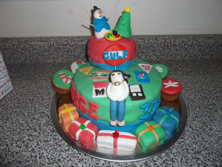 My Husband's 37Th Birthday Cake - CakeCentral.com