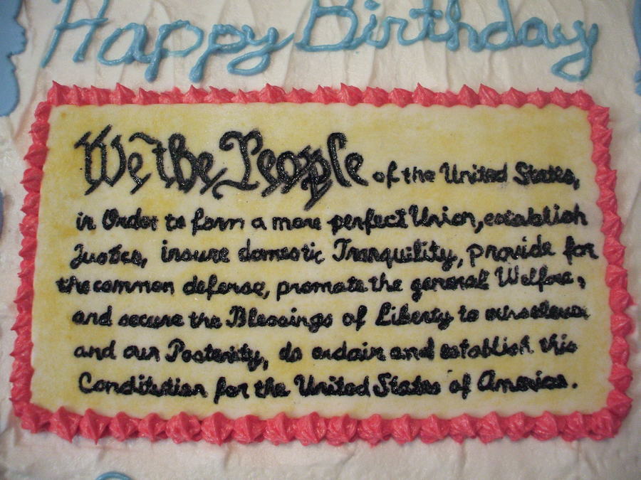 The Constitution - CakeCentral.com