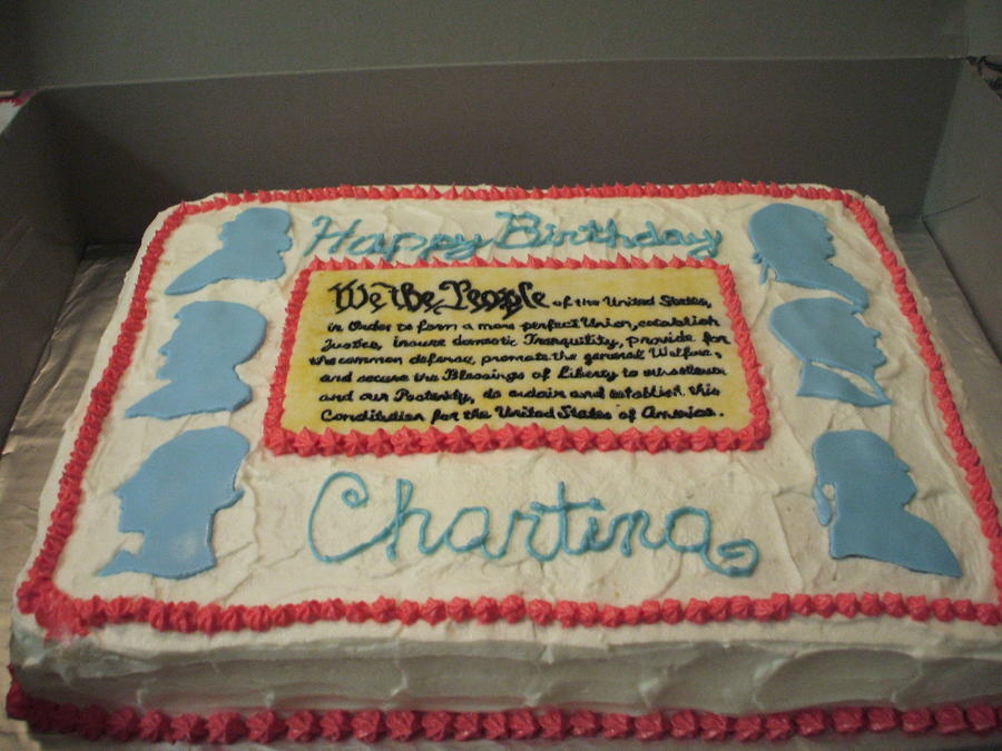 The Constitution - CakeCentral.com