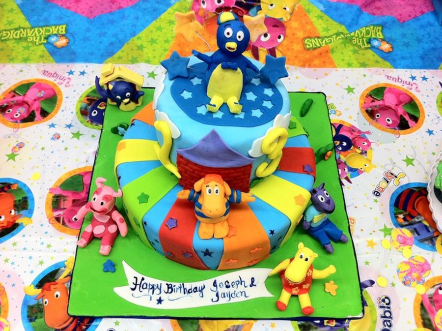 Backyardigans Theme - CakeCentral.com