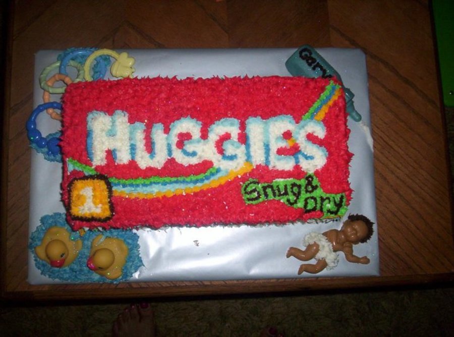 Huggie Cake - CakeCentral.com
