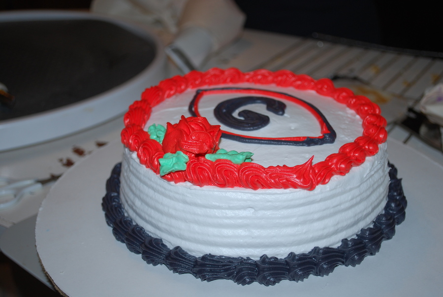 University Of Georgia Cake. - CakeCentral.com