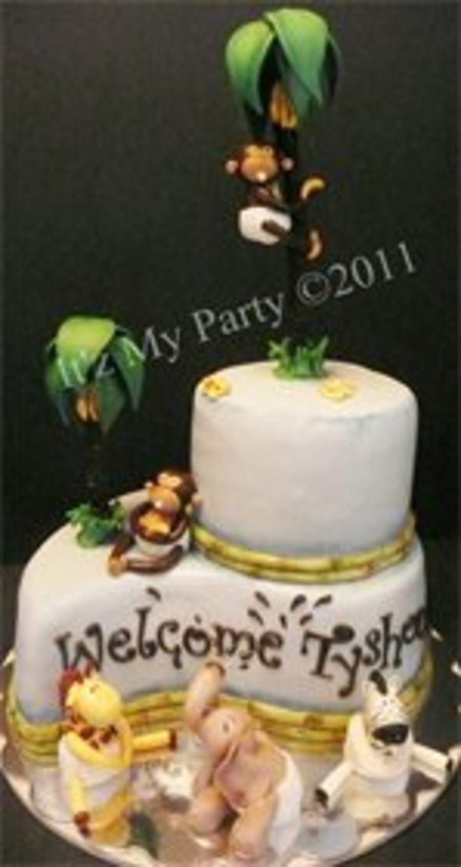 Zoofari Baby Shower - CakeCentral.com