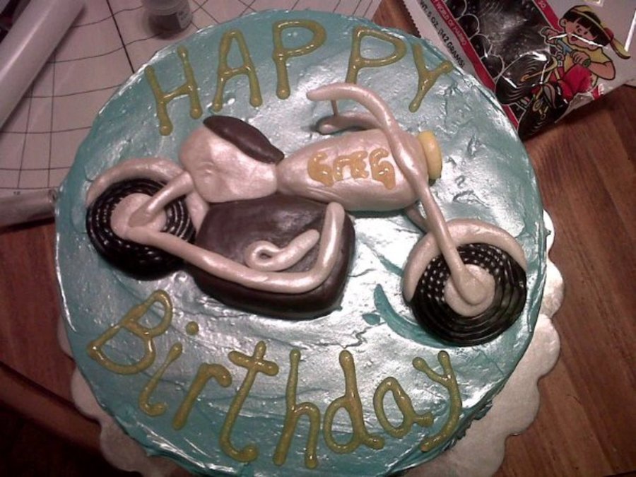 Motorcycle Cake - CakeCentral.com
