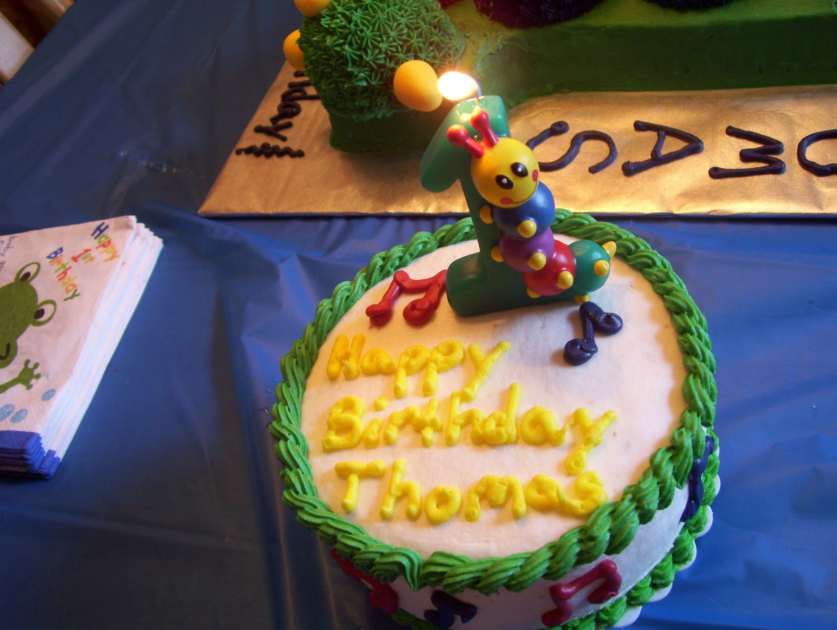 Baby Einstein Caterpillar - CakeCentral.com