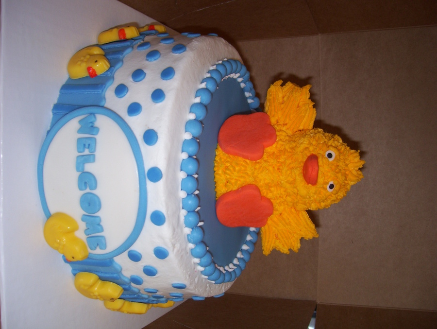 Duck Baby Shower - CakeCentral.com