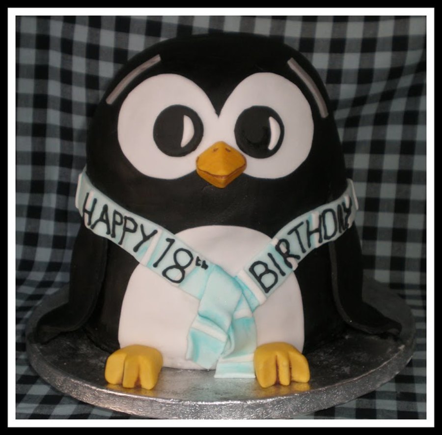 Penguin Cake - CakeCentral.com