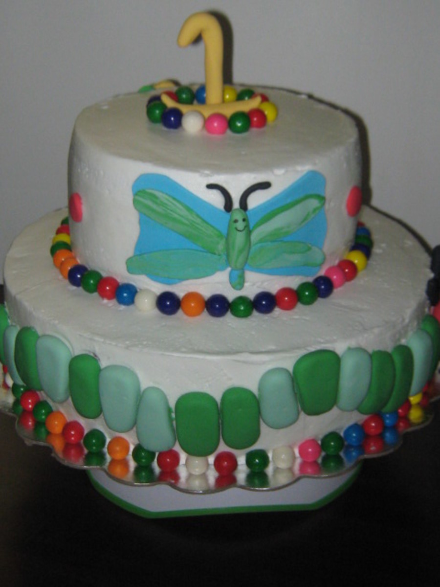 Caterpillar Cake - CakeCentral.com