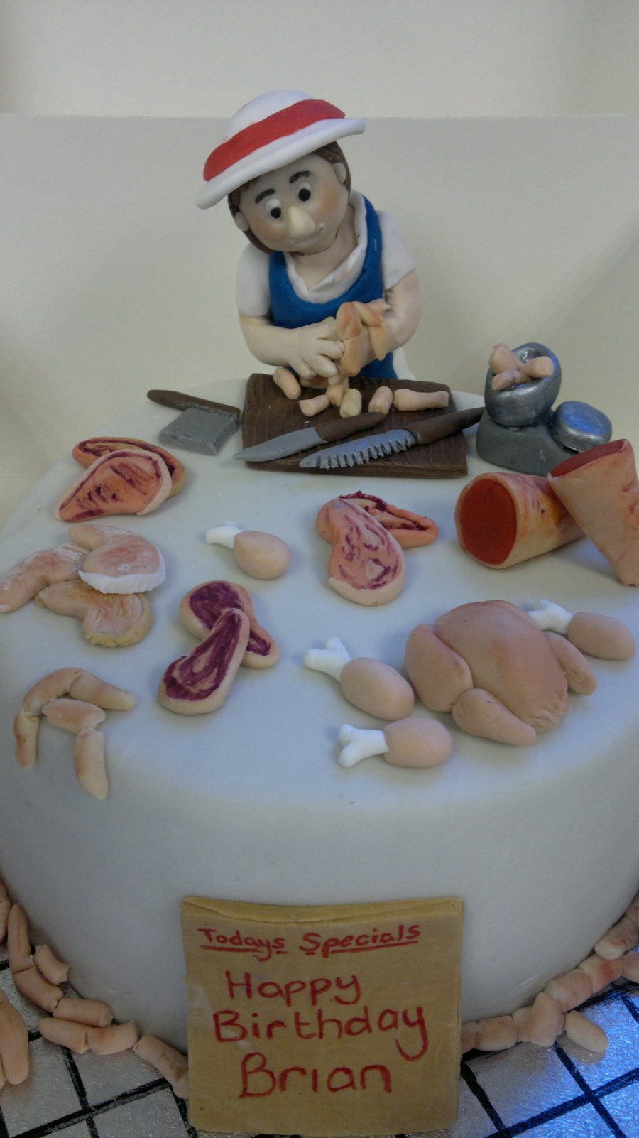 Butcher Cake - CakeCentral.com