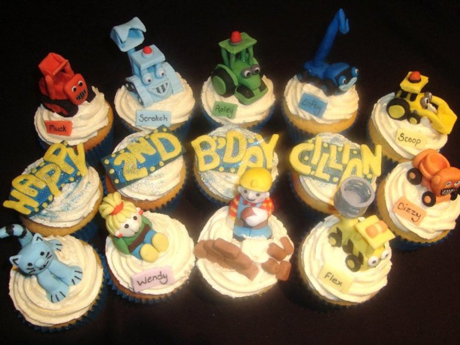 Bob The Builder Cupcakes - CakeCentral.com