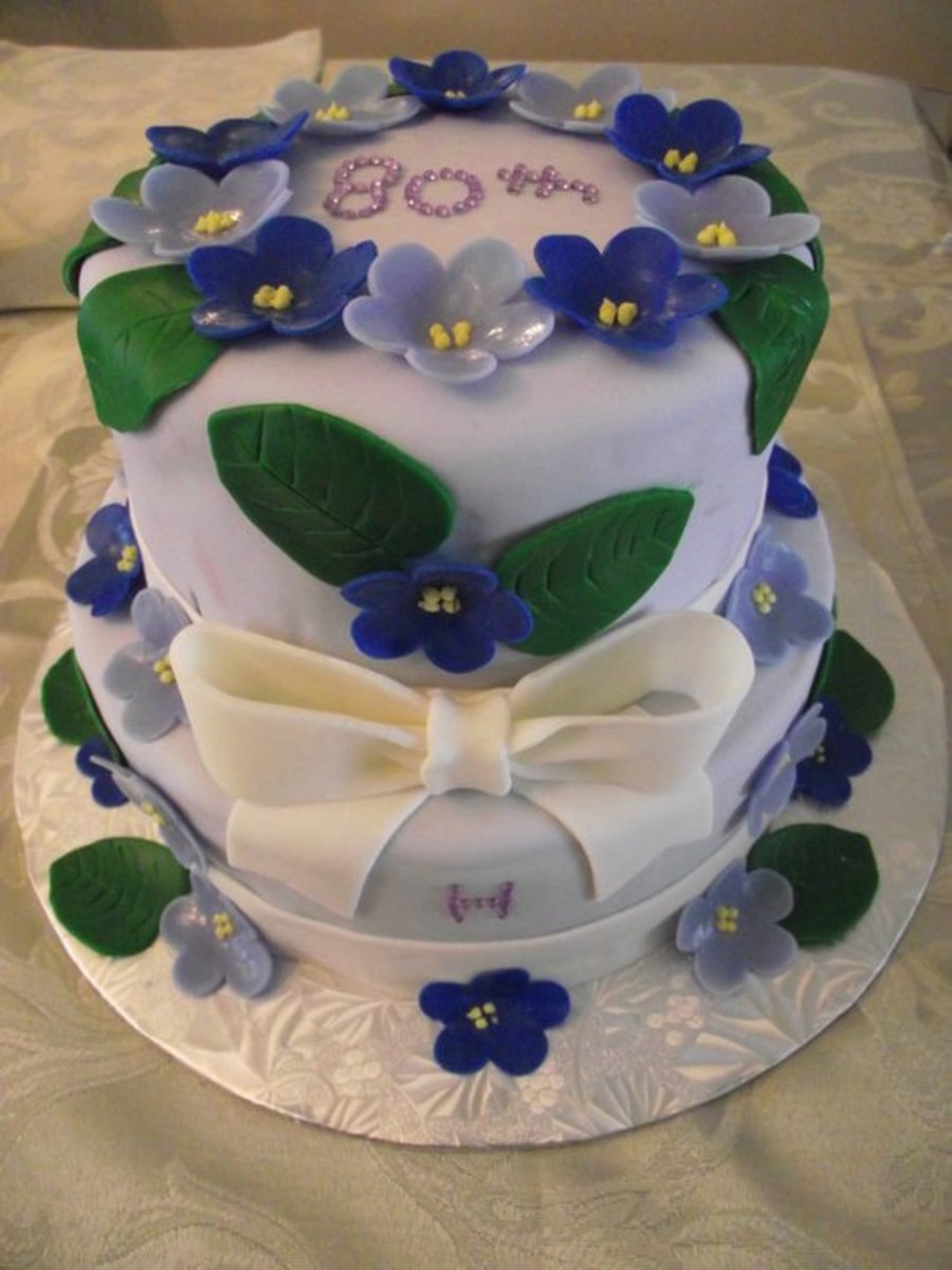 African Violet Cake - CakeCentral.com