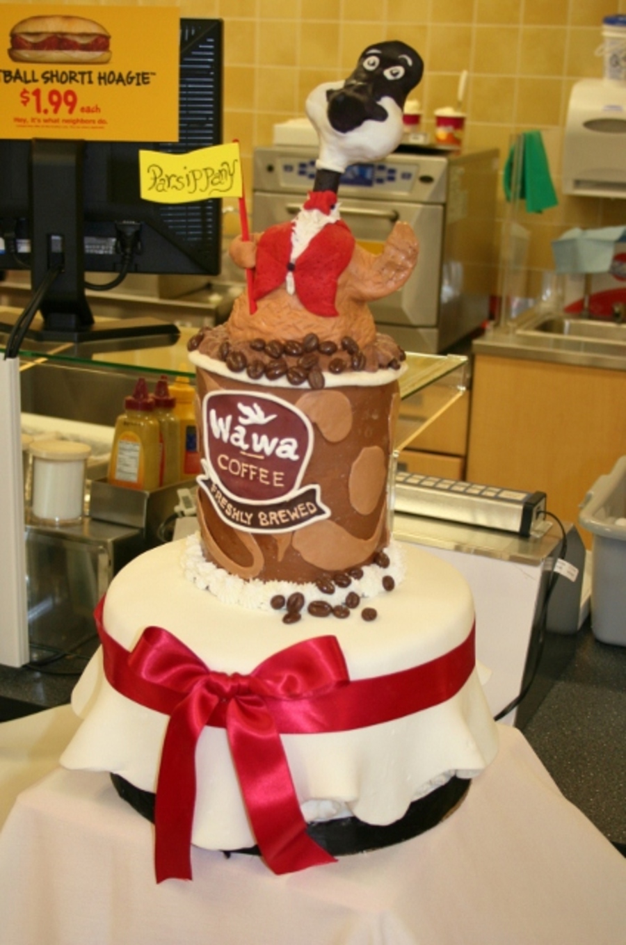 Wawa Grand Opening Cake - CakeCentral.com