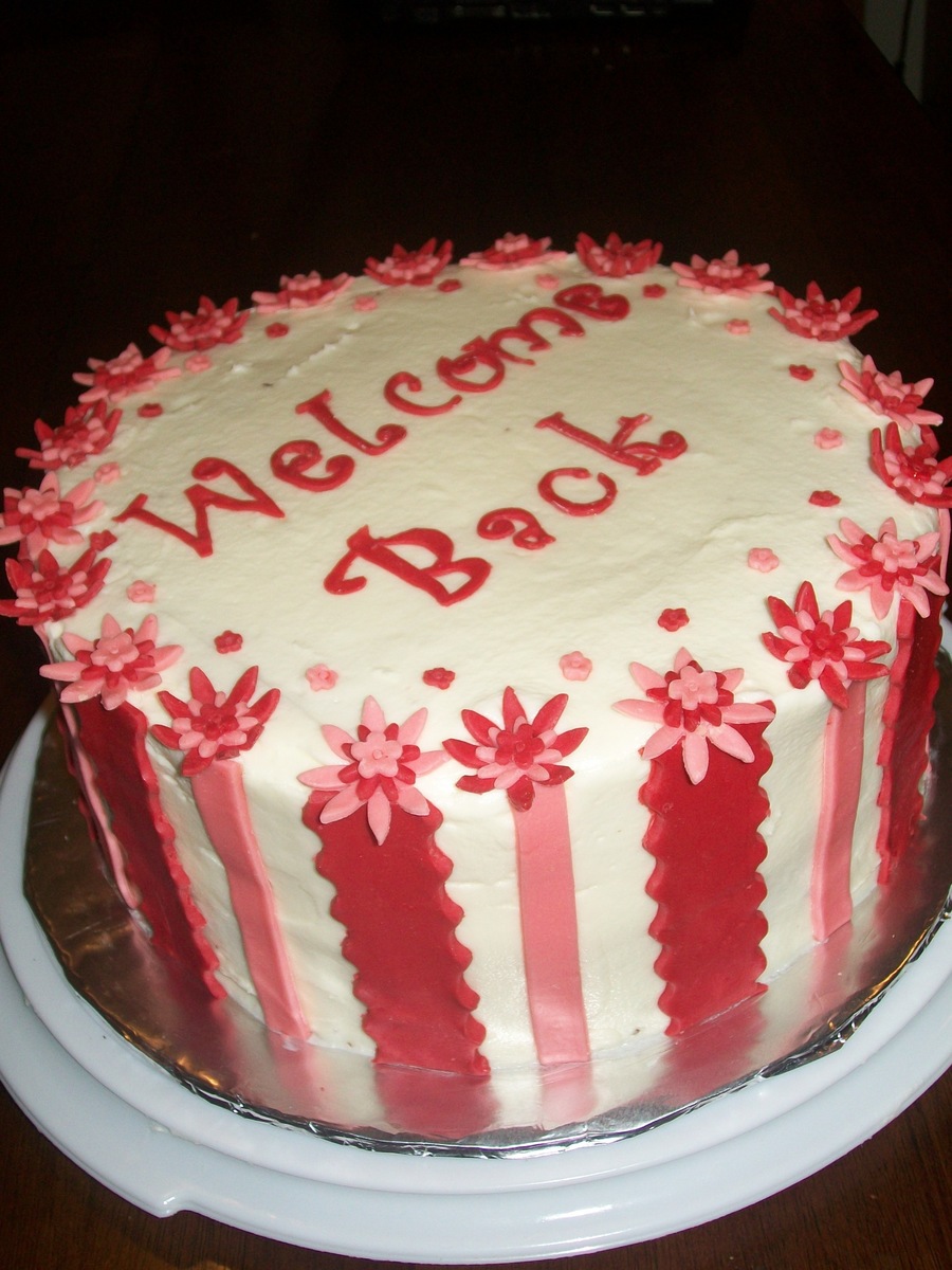 Welcome Back - CakeCentral.com