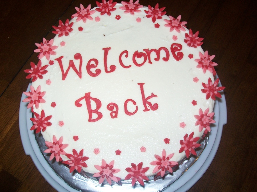 Welcome Back - CakeCentral.com